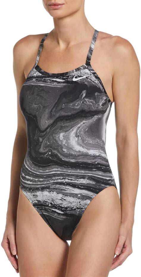 Dicks Sporting Goods Nike Womens Crystal Wave Racerback One Piece