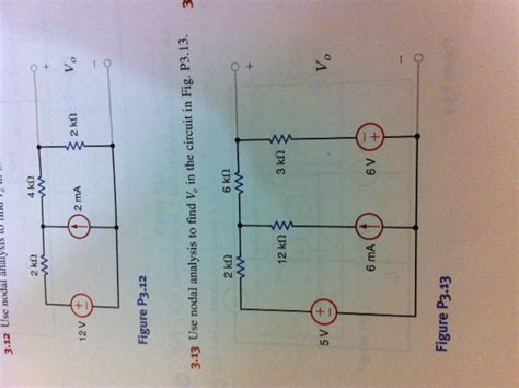 figure p3 12 use nodal analysis to find v0 in the