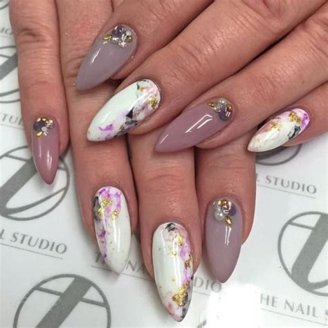 Glitter Glimmer Glossy Nails Water Color Nails Nails Funky Nails