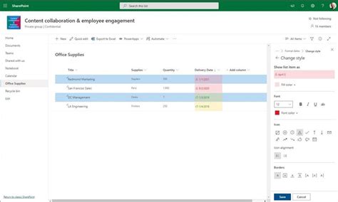 create a sharepoint list from microsoft excel