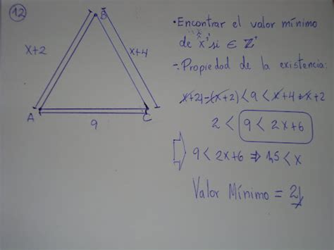 Como Sacar El Valor De X En Un Triangulo Vostan