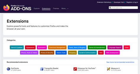 12 best firefox extensions and add ons