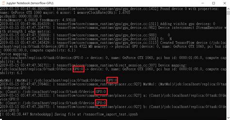 tensorflow gpu的安裝及確認 win 10 math py