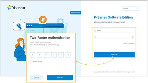 configure two factor authentication using authenticator application