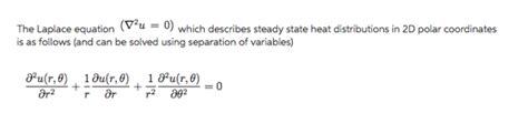 Consider Solving For The Steady State Heat