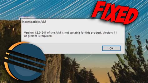 eclipse how to fix version of the jvm is not suitable for this
