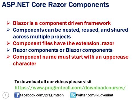 asp core razor components