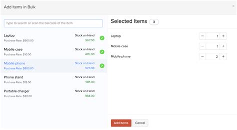 basic functions in purchase order help zoho books