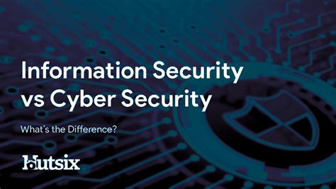 Information Security Vs Cyber Security Whats The Difference