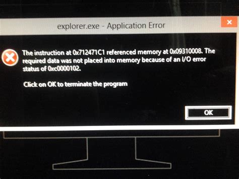 getting error code 0xc0000102 microsoft community