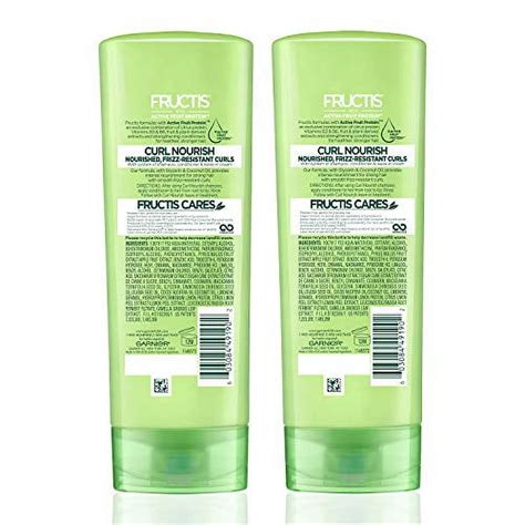 Garnier Fructis Curl Nourish Fortifying Conditioner For Defined Frizz