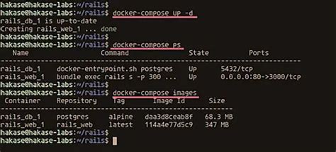 setup ruby on rails development environment with docker and docker