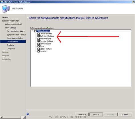 using system center 2012 configuration manager part 5 adding wsus
