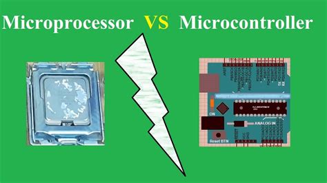 difference between microprocessor and microcontroller in hindi my