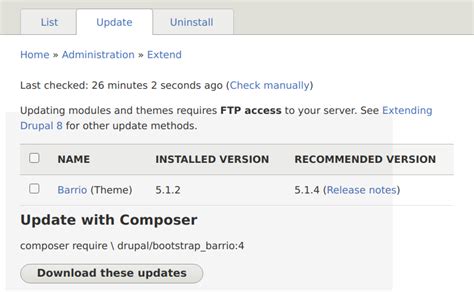 composer update assistant
