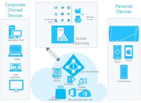 the well known azure active directory provides access management and