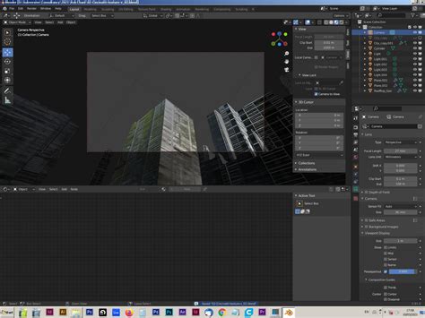 rendering blender render compositional framing different from