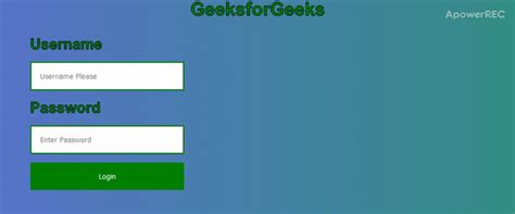 how to add a login form to an image using html and css