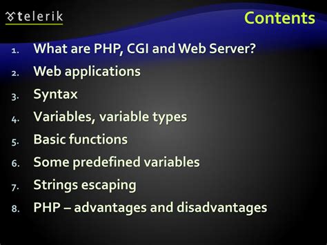 ppt php basics powerpoint presentation free download id 1584453