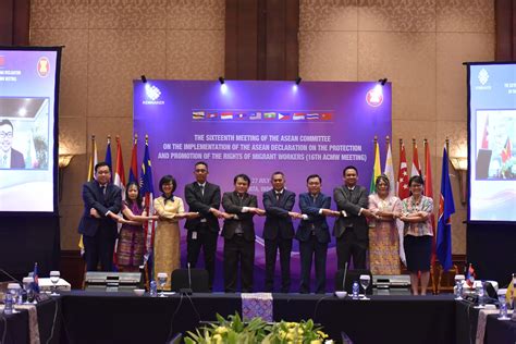 Asean Strengthens Cooperation On Protection Of Migrant Workers Asean
