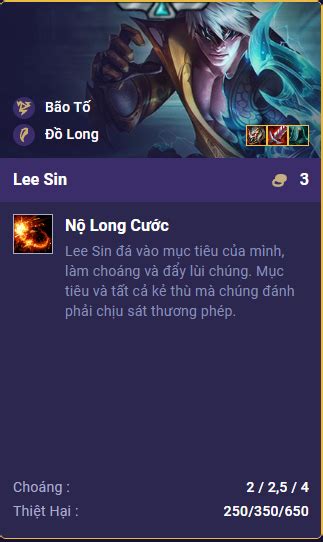 [lee Sin] Cách Lên Trang Bị Và đội Hình Lee Sin Dtcl Mùa 7