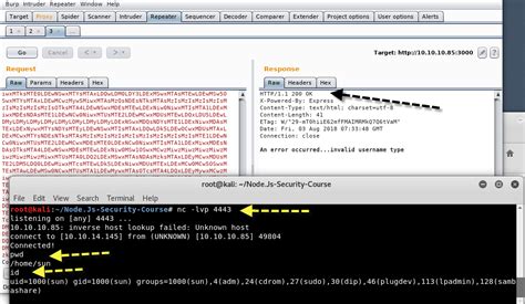 node js deserialization attack detailed tutorial 2018