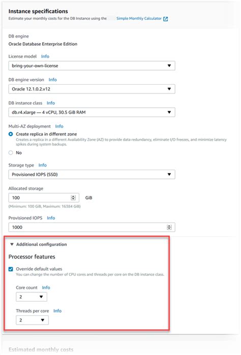 db instance classes amazon relational database service