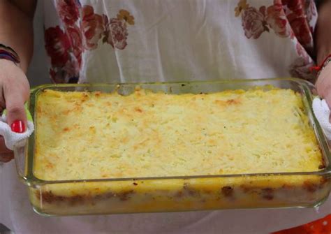 Receta Fácil De Pastel De Papas Receta De Cristinalesotto Cookpad