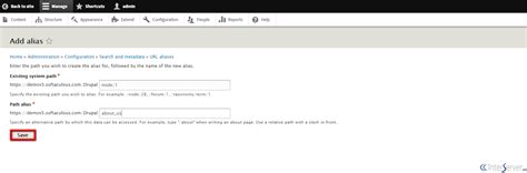 how to set up url alias in drupal interserver tips