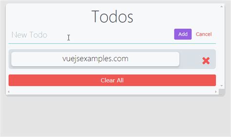 a simple todo list created using vuejs and tailwindcss