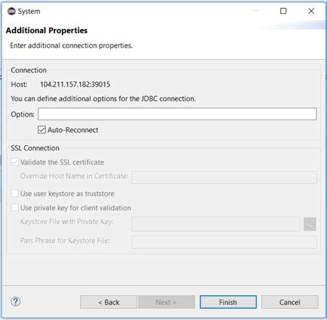 database cannot connect to sap hana express db using