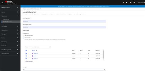 chapter 1 deploying using local storage devices red hat openshift