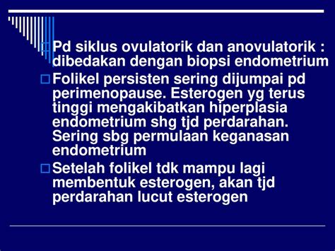 Gangguan Siklus Mestruasi Ppt Download