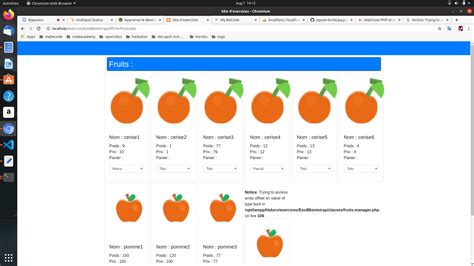 trying to access array offset on value of type boo que
