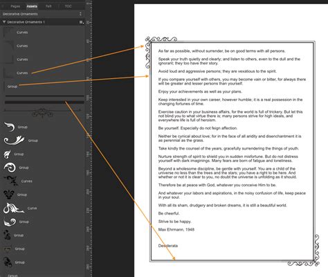 text frame borders in publisher affinity on desktop questions mac