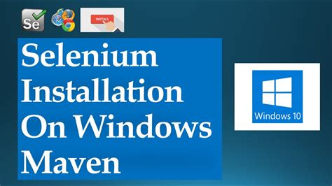 how to install selenium webdriver for java in eclipse as maven