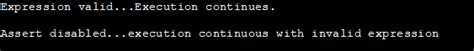 c assert assertion handling in c with examples