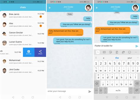 flutter ui template github ui template