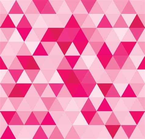Premium Vector Seamless Abstract Colorful Triangle Geometrical