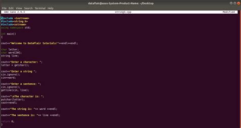 strings in c c [with examples and quizzes] dataflair