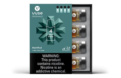 Vuse Alto Menthol 2 4 4pk — Uf Corporation Inc