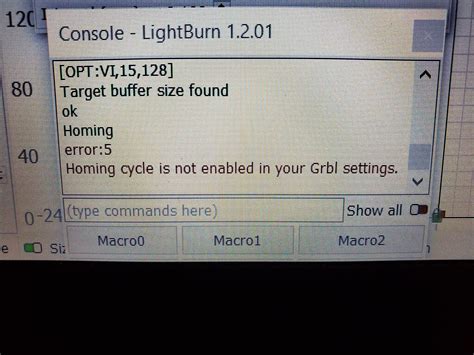 homing not set in grbl how do i fix lightburn software questions