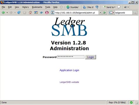 installing ledgersmb open source accounting application on debian