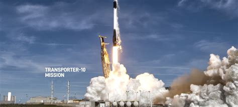 Spacex Launches The Transporter 10 Mission Satnews