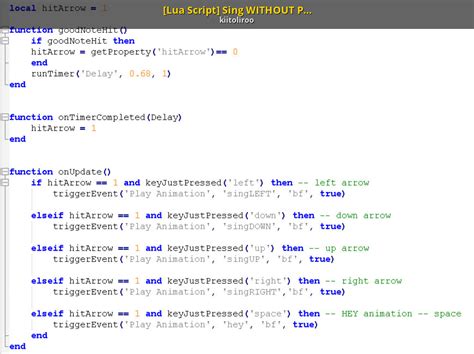 [lua script] sing without pressing a note [friday night funkin