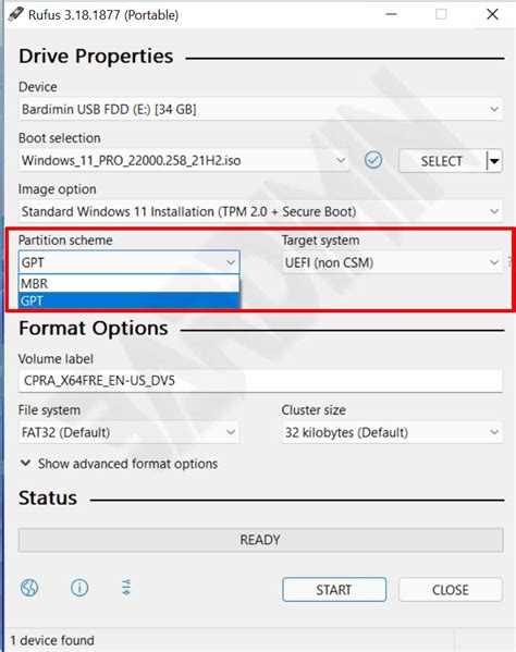 bypass windows 11 tpm secure boot installation with rufus