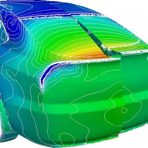 Drivaer Shape Optimization Part Of Car Surface Controlled By The Six