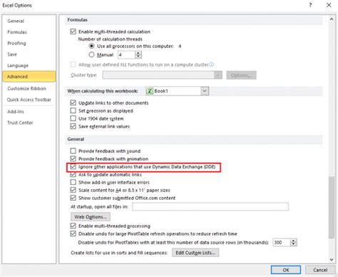 excel is waiting for another application to complete an ole action