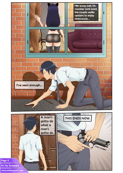 Kuronekos First Interracial Cuckolding Fucktime Page 4 By