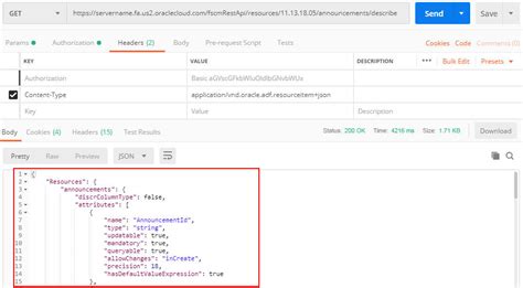 rest api for common features in oracle fusion cloud applications